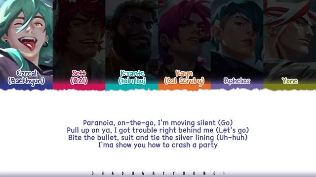 HEARTSTEEL 'PARANOIA' ft. BAEKHYUN, tobi lou, ØZI, and Cal Scruby ...