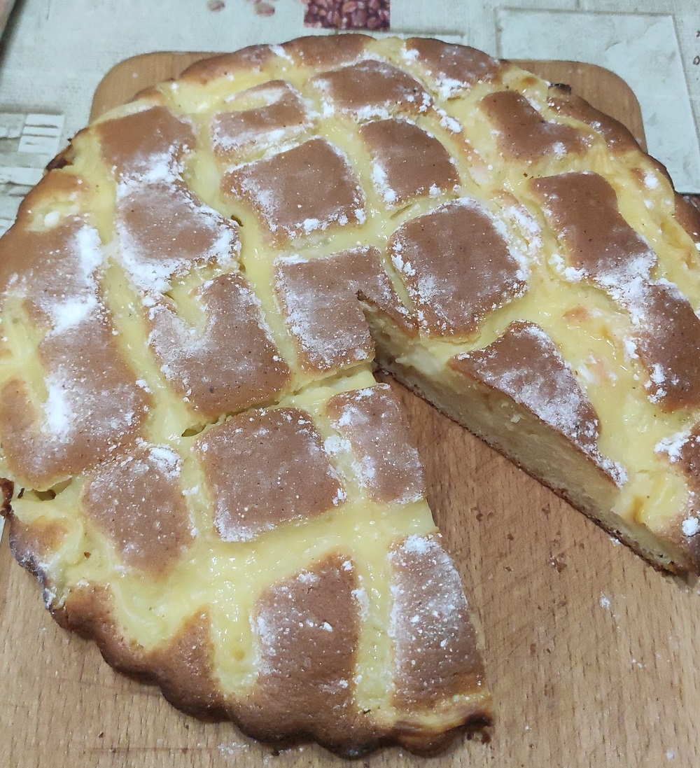 Быстрый сладкий пирог