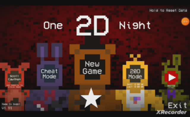 обзор fnaf 2D