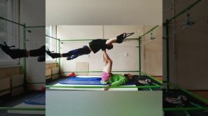 ПравИло правка спины ногами в подвесе