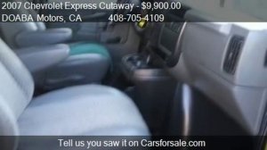2007 Chevrolet Express Cutaway 3500 for sale in San Jose, CA