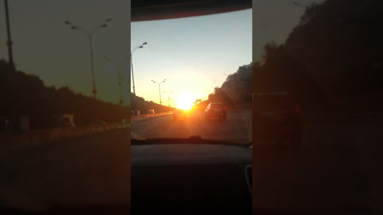 Грустный летний закат под песню в исполнении  Юры Шатунова "Я набираю номер твой"