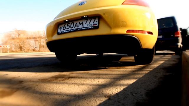 New Volkswagen Beetle 2014 Тест-драйв в программе Москва рулит