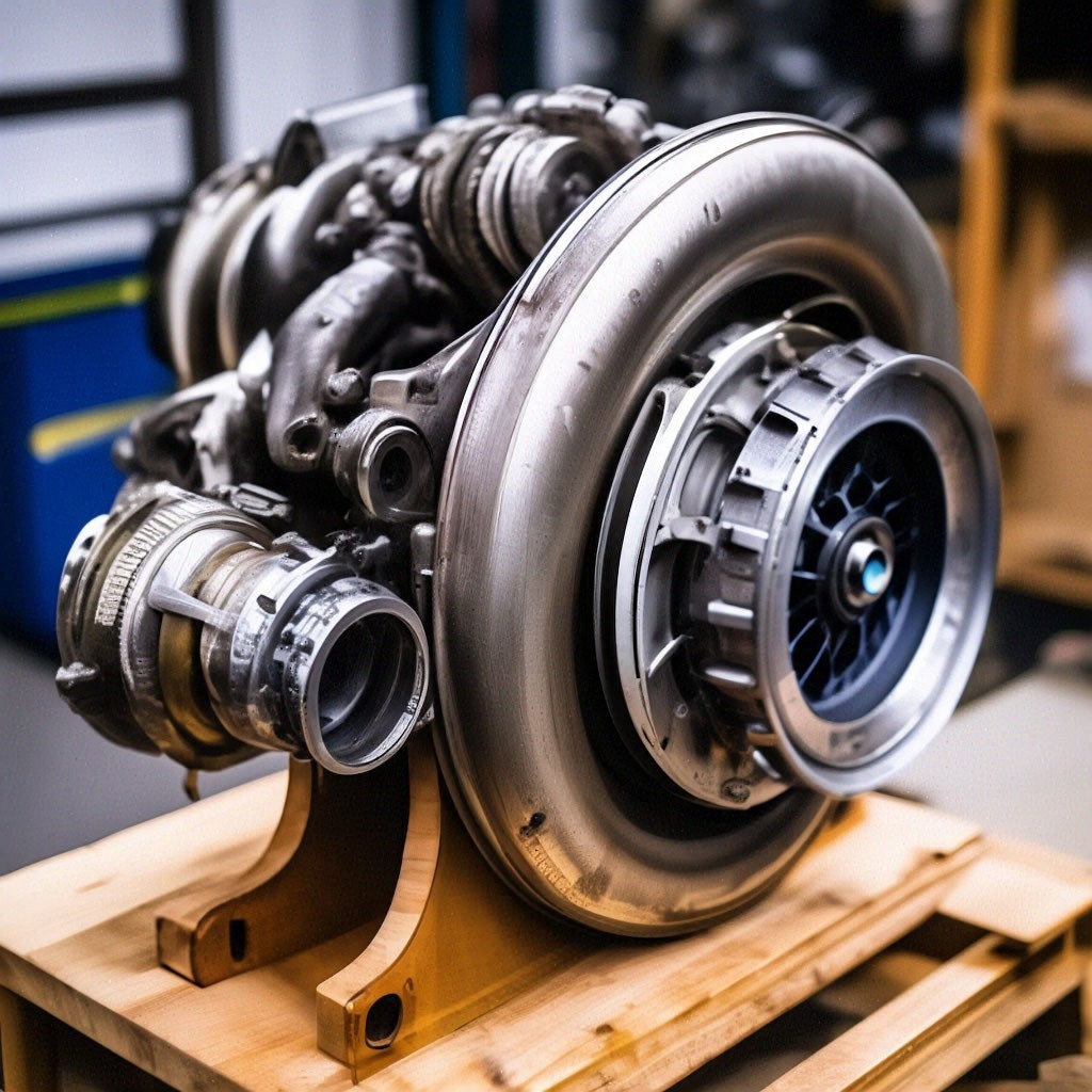 процесс разборки турбины. на примере BMW e70 m57.