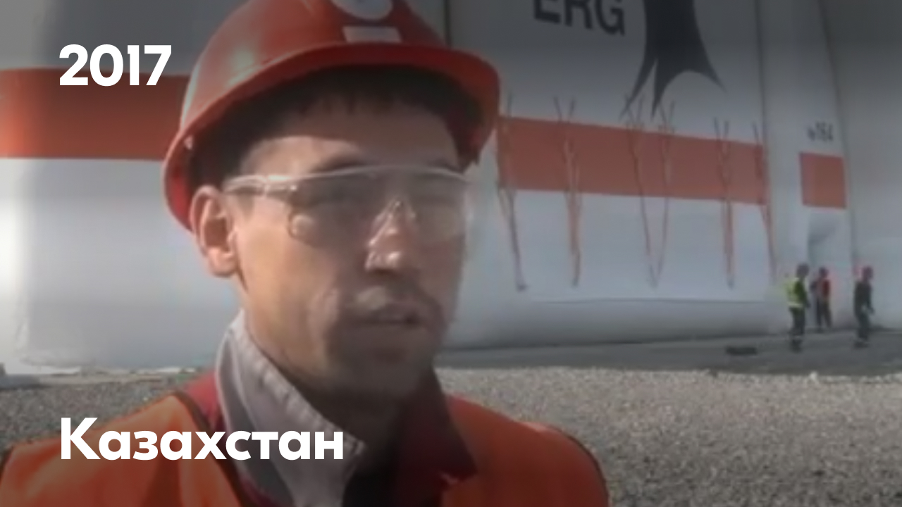 Репортаж о ремонтном гараже для самосвалов Hitachi