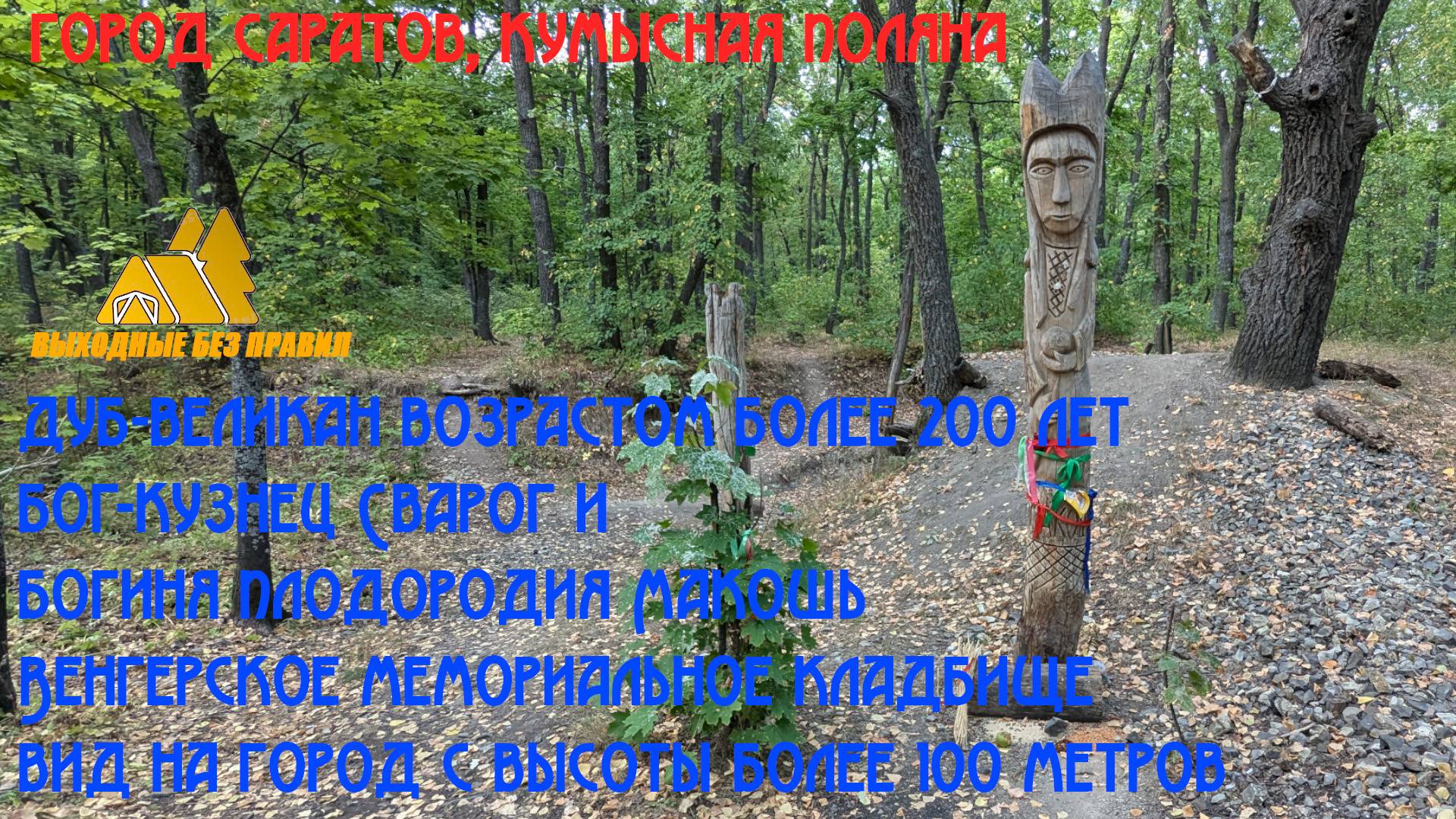 Прогулки по Кумысной поляне Саратова, пешком или на велосипеде, достопримечательности...