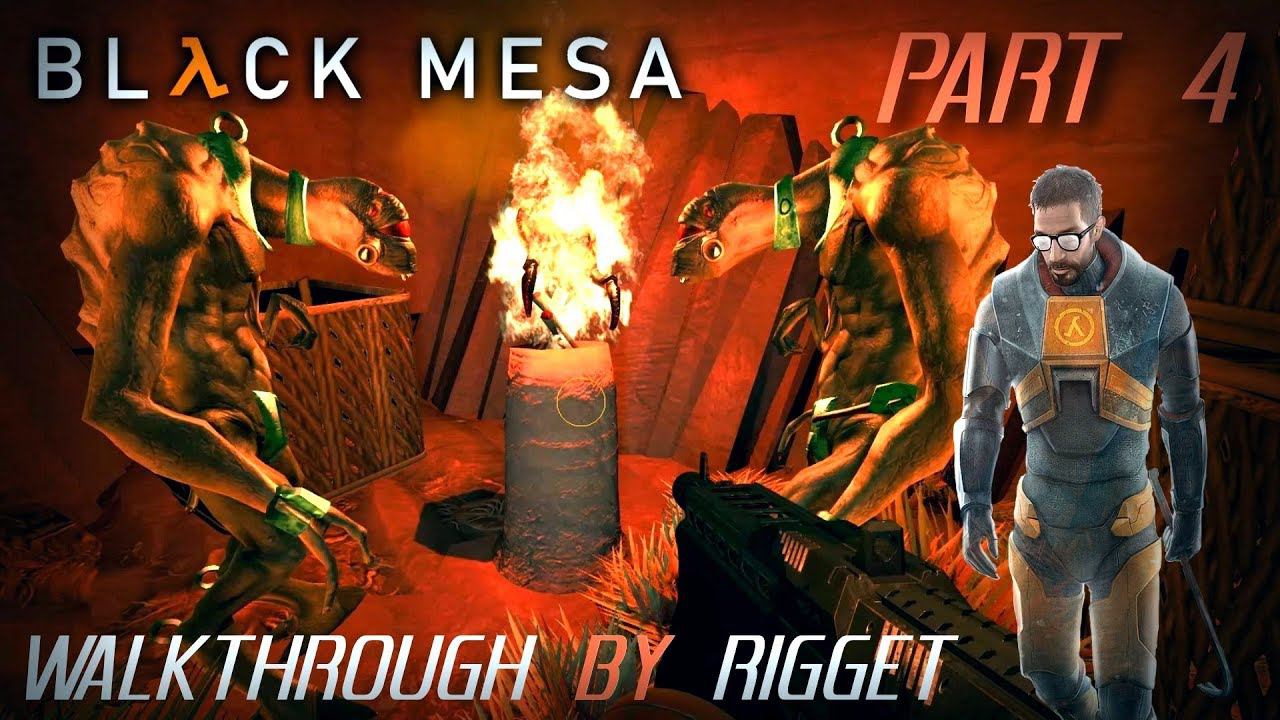 Black Mesa мир XEN Прохождение Часть 4 "Лагерь Вортигонтов"