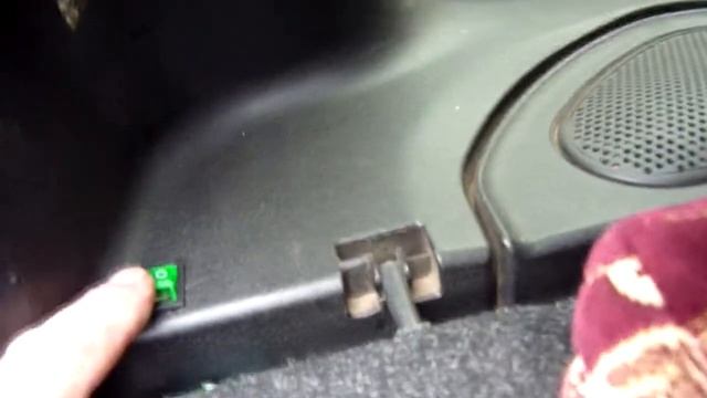 Подсветка бажажника