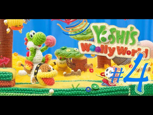 Ivan4ik & Alyon4ik - Yoshi's Woolly World (Wii U)(часть 4)(29.04.16)