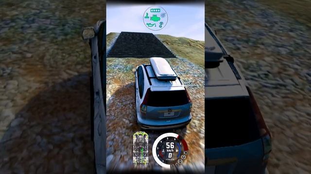 CR-V Cruising: Honda CR-V Suspension Test in BeamNG Drive
