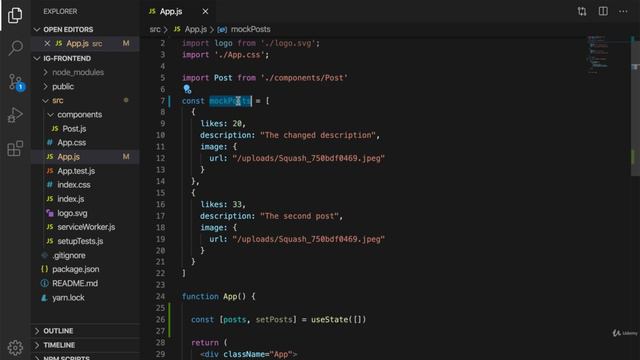 1. Working with useState and useEffect Hooks
