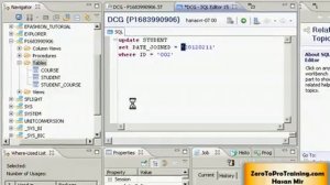 SAP HANA Studio Tutorial 12 - UPDATE Statement