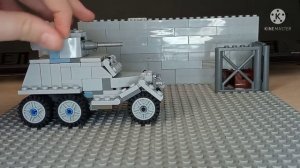 Лего броневик БА-6