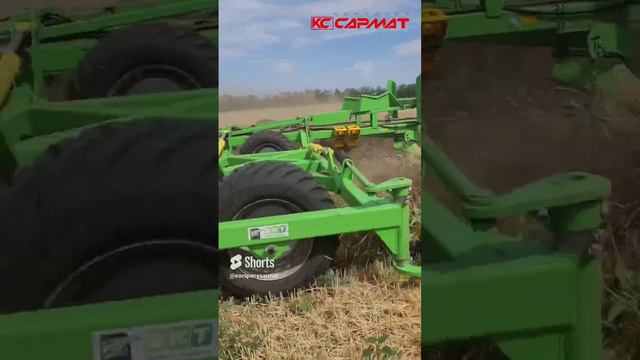 Вау.. Вот это результат 😍 Агрегат лущильный ЛАД- 9С _САРМАТ_ #почвообработка #лущильник