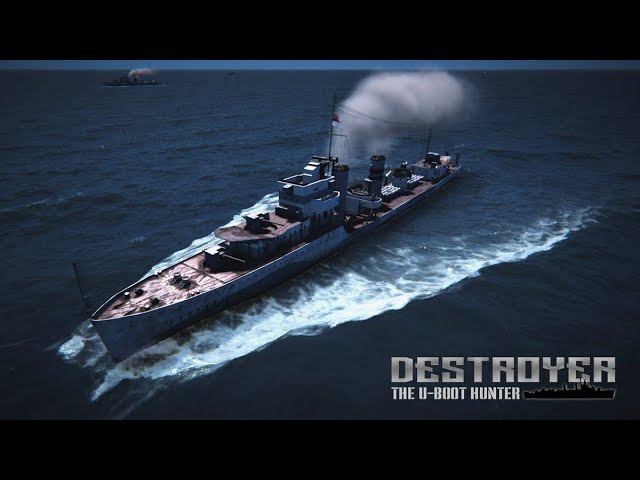 Destroyer The U-Boat Hunter - Продолжение карьеры и заодно смотрим новинки в игре! Полная игра!