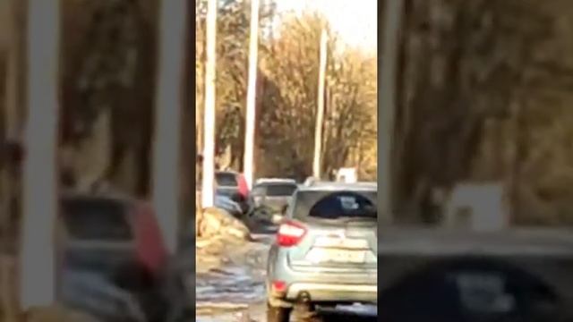 нифига себе машина Ниссан Террано nissan terrano едет