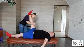 Р3 ПОСЛЕ ТРАВМЫ РАСТЯЖКА МЫШЦ ТАЗА, НОГ, ЖИВОТА. ЕЖЕДНЕВНАЯ РАСТЯЖКА! ЛФК ДОМА!.mp4