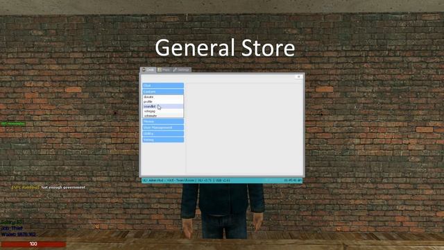 GmodStore - NPC Store/Rob System Core Showcase Video – смотреть онлайн видео от Игровые Истории ...
