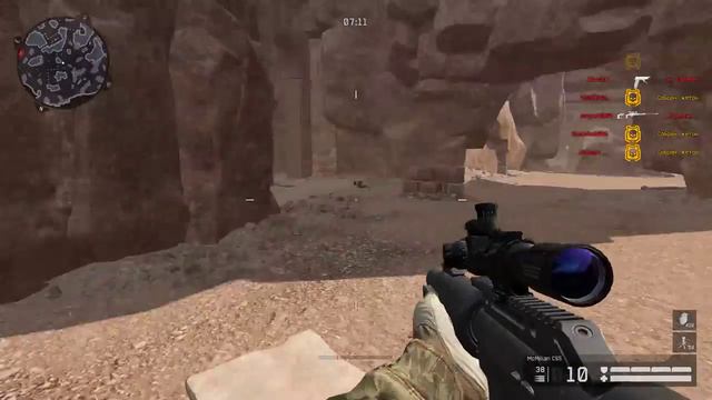 Победа на 'выживании' с болтовкой (варфейс)