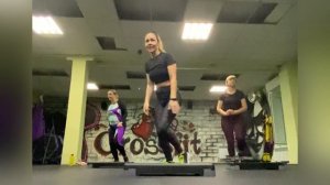 Комбинация для степ-аэробики