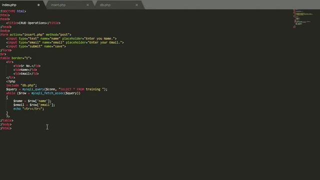 Fetch Data from Database | CRUD Operation using PHP Part 2 | Learn in ...