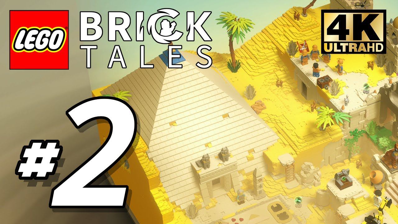 LEGO Bricktales -  Desert Stage - PS5 4K 60FPS Walkthrough Part 2 Playthrough