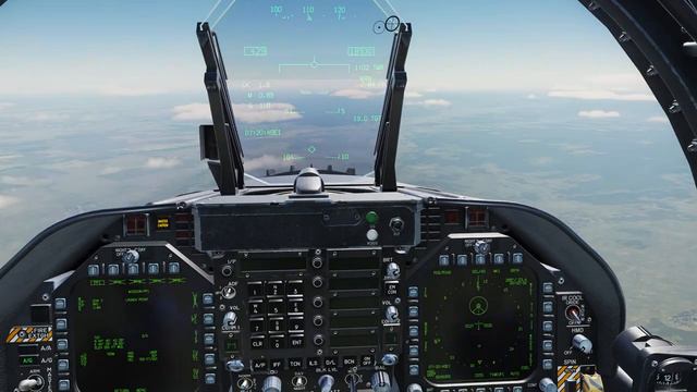 F/A -18C Применение GBU - 31в режиме РР