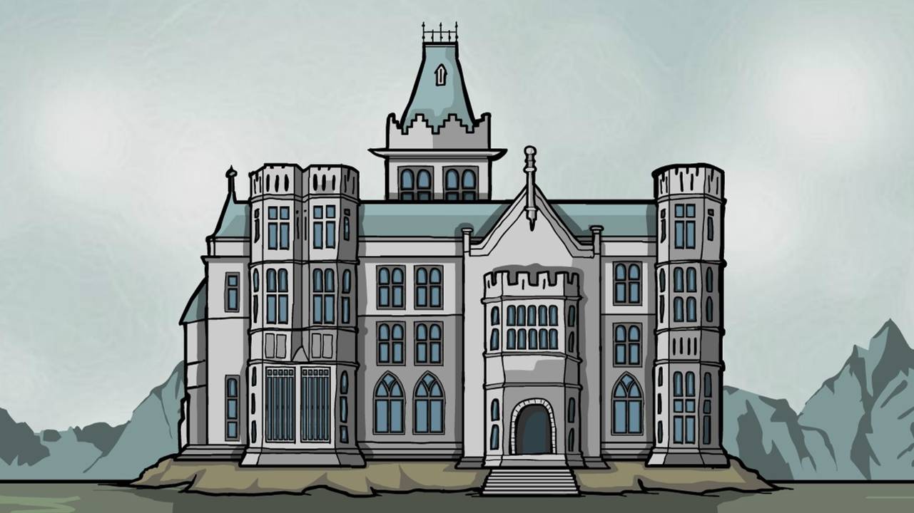 Голубь в ежевичном соусе с картошкой в Rusty Lake Hotel #3