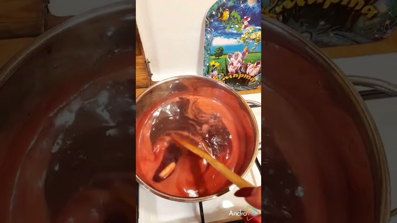 Малиновое желе без загустителей!У меня получилось-получится и у вас!