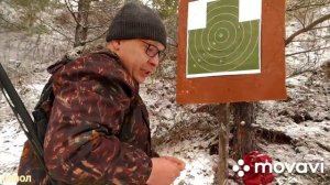 Отстрел пули УНО-40! на 50м. ( цилиндр и получок) Stoeger M3000 m3k..