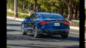 2016 Nissan Maxima, unveiled during a press conference at the New York International Auto Show