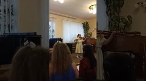 Писарева Елизавета Дмитриевна скрипка