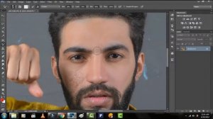 Mixer Brush Tool for High-End Skin Retouching in Photoshop in Urdu Hindi
