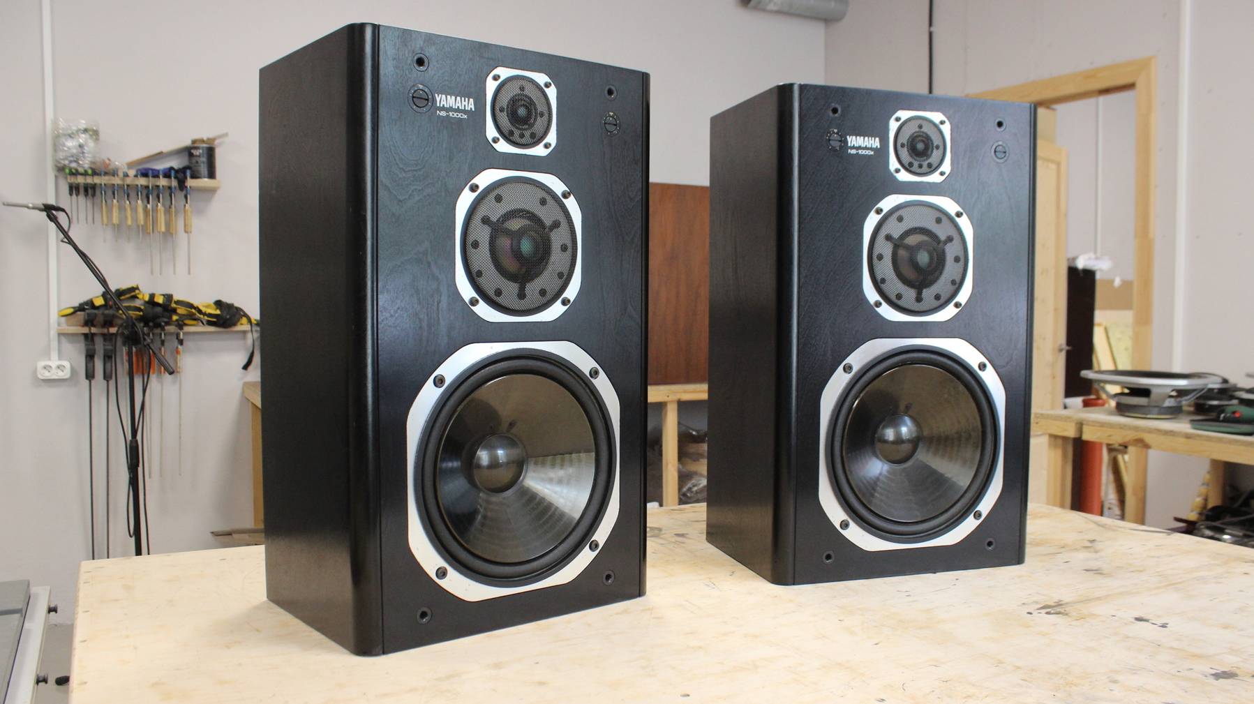 YAMAHA NS-1000X классическая реставрация.