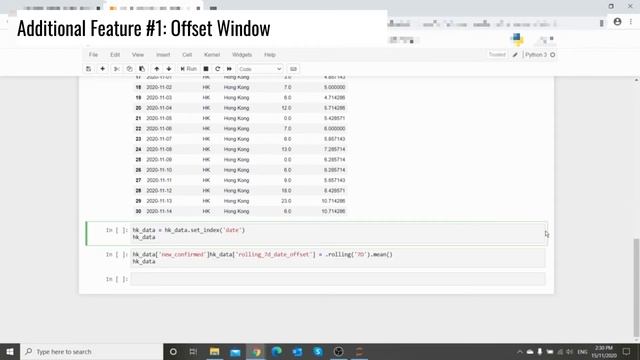 Pandas for Productivity Ep | 5: How to calculate moving averages in ...