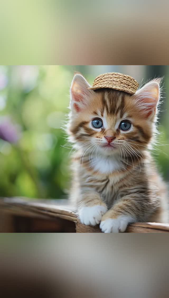 Котик и яблоки. Релакс музыка