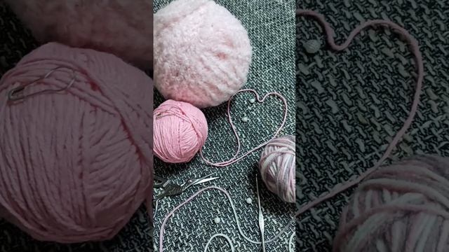 Пончик крючком из остатков пряжи