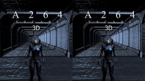 A264  Escape 3D video SBS VR box google cardboard