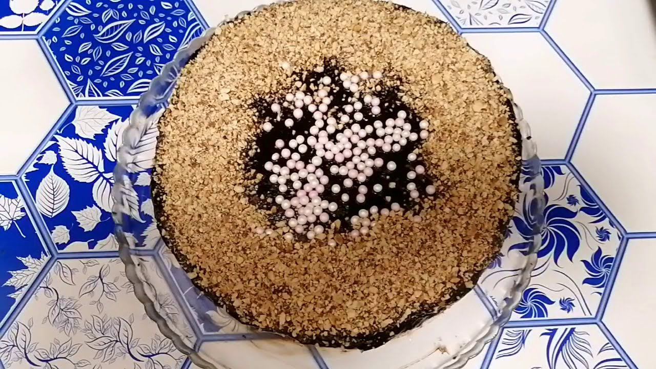 Торт сметанный. Мишка.