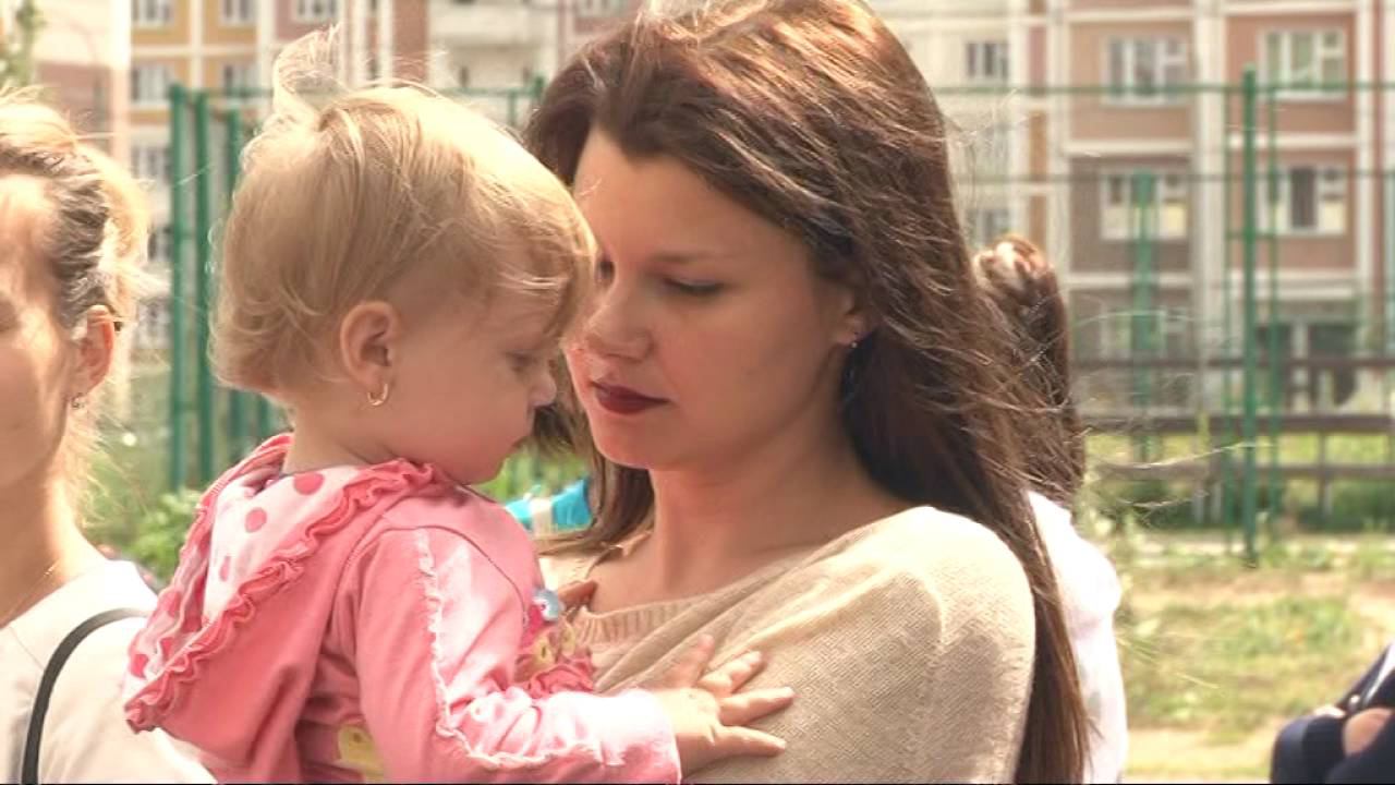 Открытие детской площадки 5 июля 2016 г.