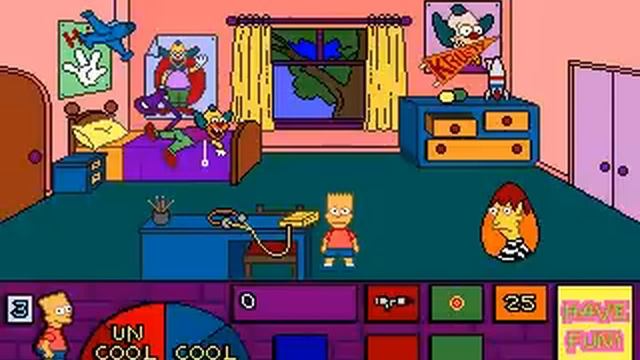Bart Simpson's House of Weirdness - 01 - Opening, Bart's Room, Sound ...