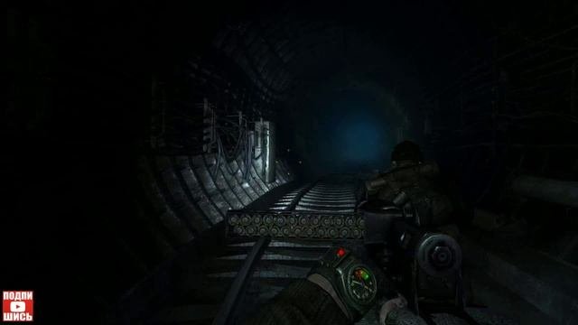 Прохождение Метро 2033 (Без комментариев) Игро фильм №3 Встреча с Бурбоном и первая перестрелка!