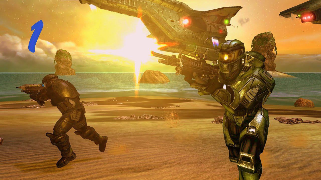 Halo: Combat Evolved - Часть 1: Побег