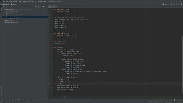 Python Game Development using Pygame (MALAYALAM) - Part 2 - Zombie ...