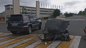 ДТП на Русском, у кампуса ДВФУ.
