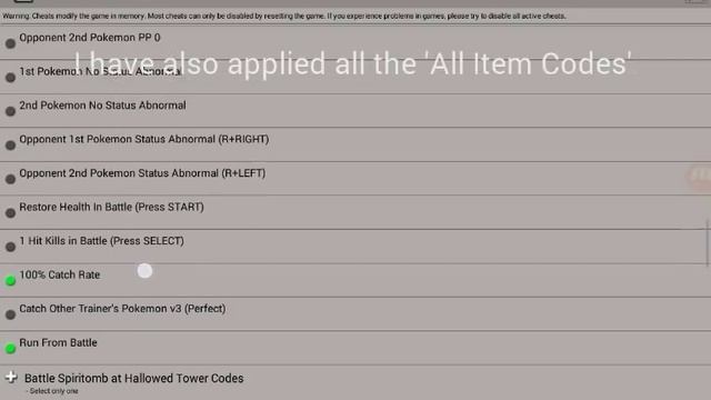 Cheats For Pokemon Platinum[Infinite Rare Candies Master Balls and MANY ...
