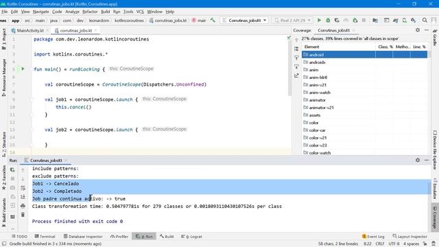 Coroutines Jobs Kotlin Coroutines смотреть онлайн видео от Кotlin 
