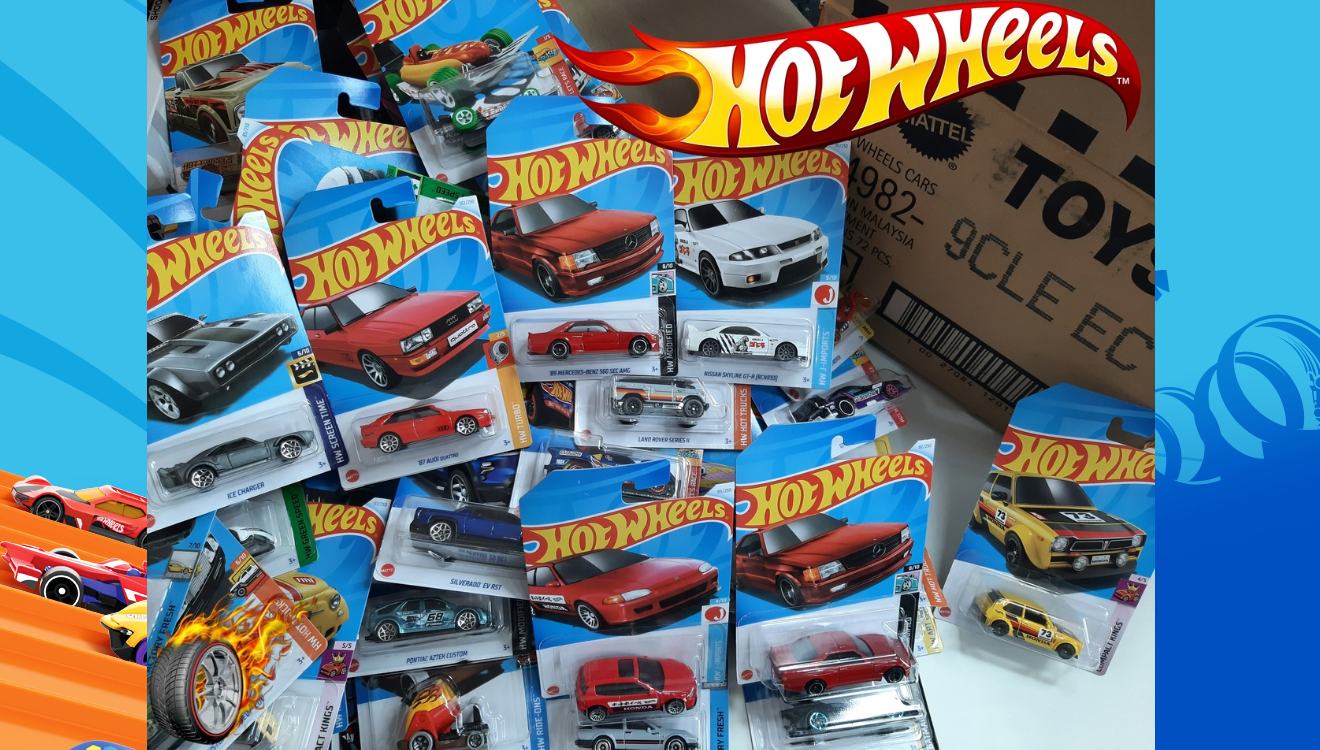 Распаковка Коробка 72 Машинки Hot Wheels E Case 2024