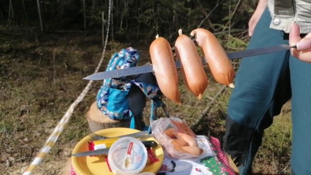 Земля для многодетных. С утречка на участок.