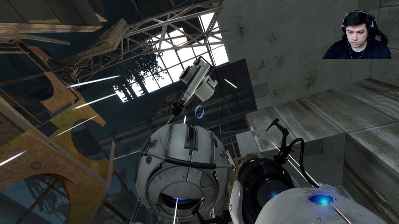 Я не могу когда ты смотришь, отвернись → Portal 2 #1